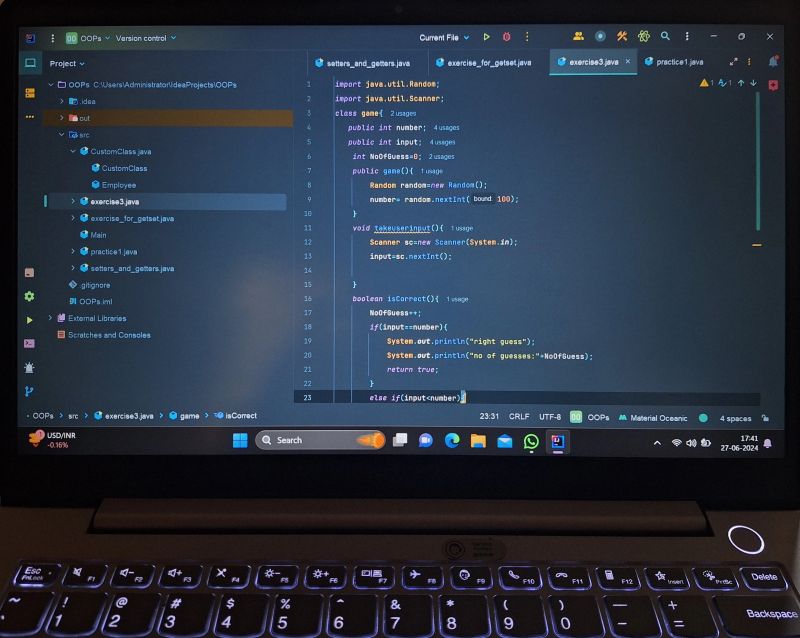 Zaid Khan on LinkedIn: #day1 #learning #java #oops #programming Zaid Khan on LinkedIn: #day1 #learning #java #oops #programming