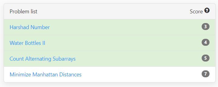 Vivek Gupta on LinkedIn: Leetcode Weekly #391 Summary: Achieved a ... Vivek Gupta on LinkedIn: Leetcode Weekly #391 Summary: Achieved a ...