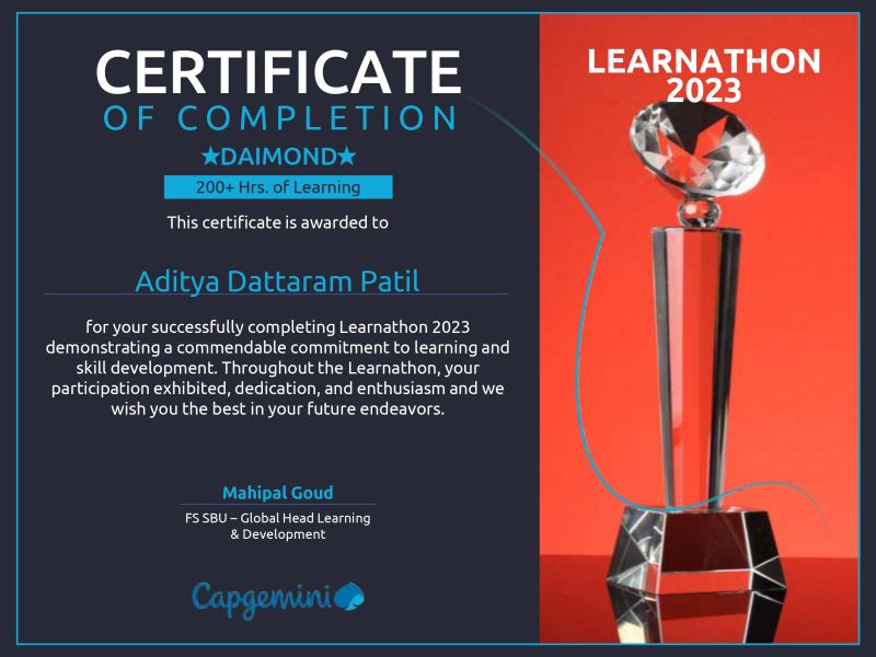 ADITYA PATIL on LinkedIn: #capgemini #capgeminiindia # ... ADITYA PATIL on LinkedIn: #capgemini #capgeminiindia # ...