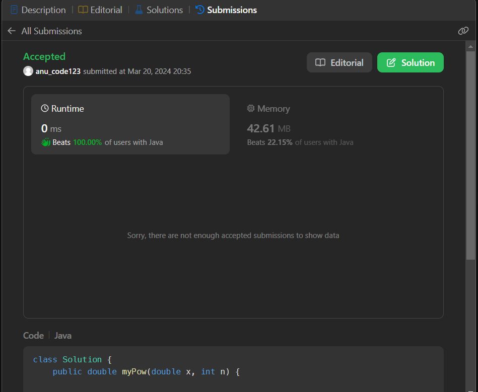 Anubhav Garg on LinkedIn: #leetcode #dsa #javaprogramming #50daysofcode ... Anubhav Garg on LinkedIn: #leetcode #dsa #javaprogramming #50daysofcode ...
