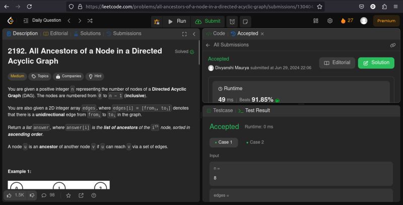 Divyanshi Maurya on LinkedIn: #100daysofcode #coding #dsa #leetcode # ... Divyanshi Maurya on LinkedIn: #100daysofcode #coding #dsa #leetcode # ...