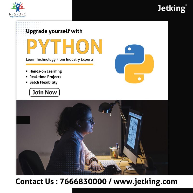 Jetking Infotrain Limited on LinkedIn: #jetking #learnpython # ... Jetking Infotrain Limited on LinkedIn: #jetking #learnpython # ...