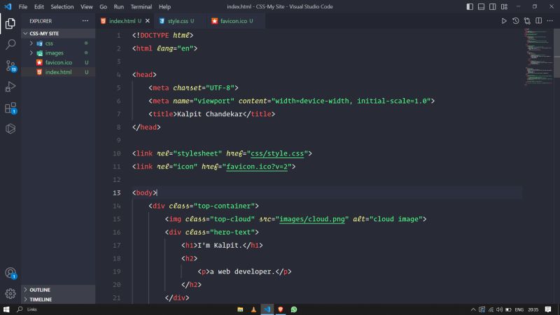 Kalpit Chandekar on LinkedIn: #webdevelopment #html #learningandgrowing ... Kalpit Chandekar on LinkedIn: #webdevelopment #html #learningandgrowing ...