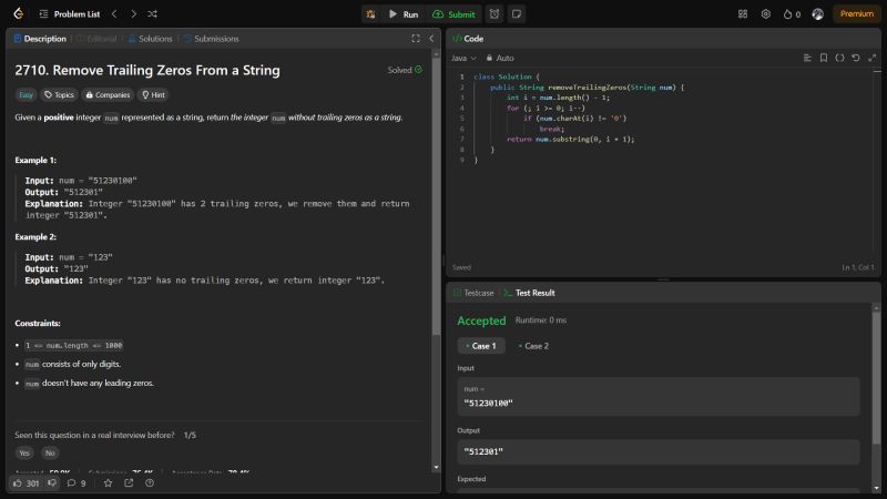 Vishnukumar T on LinkedIn: #dsa #programming #leetcode #leetcode100 # ... Vishnukumar T on LinkedIn: #dsa #programming #leetcode #leetcode100 # ...