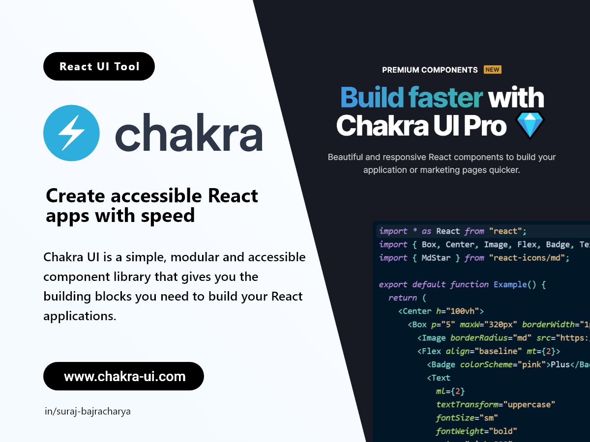 Suraj Bajracharya on LinkedIn: #ui #ux #reactjs #chakraui Suraj Bajracharya on LinkedIn: #ui #ux #reactjs #chakraui