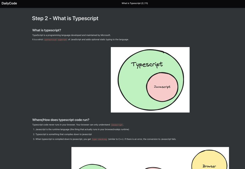 Dhruv Tongia on LinkedIn: #learninpublic #typescript #100xdevs Dhruv Tongia on LinkedIn: #learninpublic #typescript #100xdevs