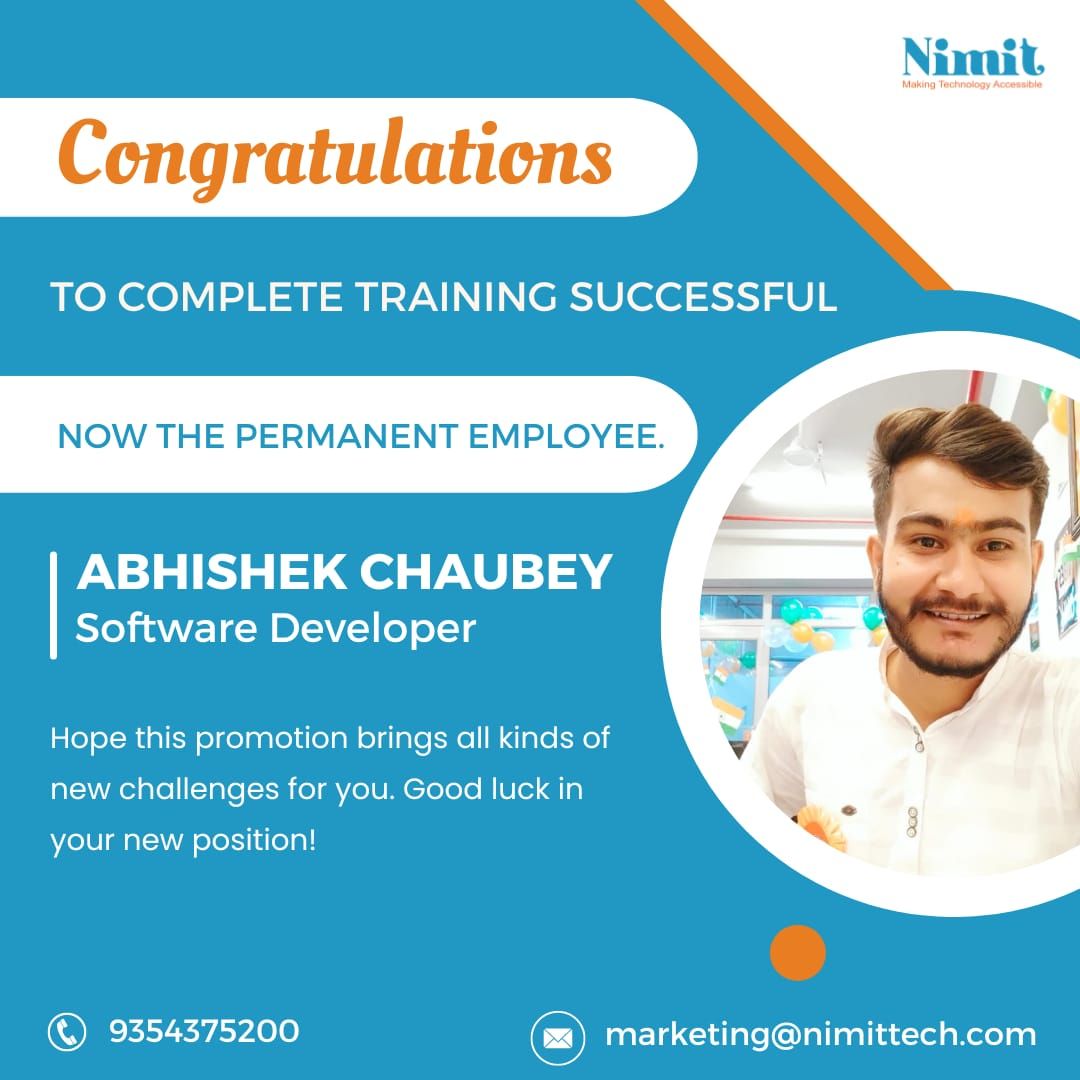 ABHISHEK KUMAR CHAUBEY on LinkedIn: “I am thrilled to have been ... ABHISHEK KUMAR CHAUBEY on LinkedIn: “I am thrilled to have been ...
