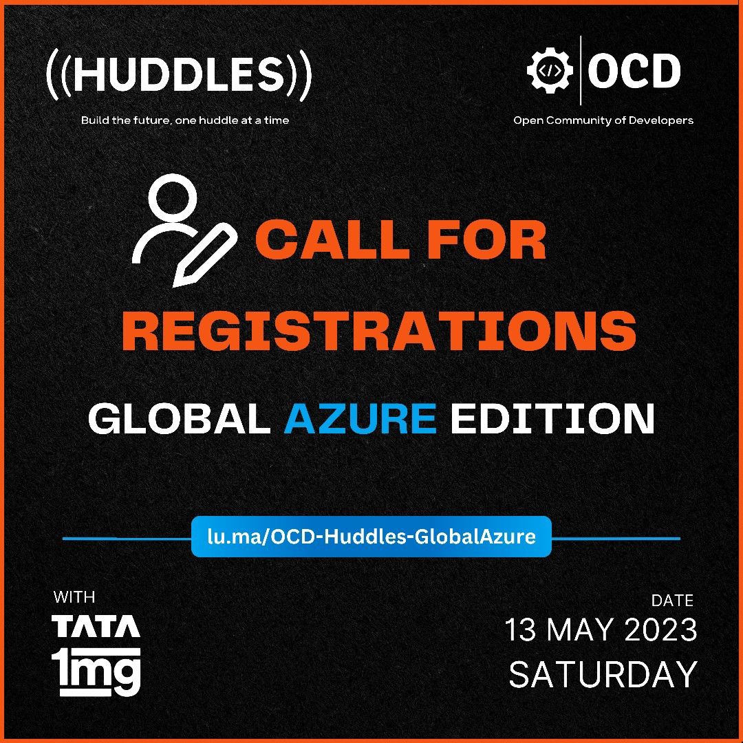 Parth Mahajan on LinkedIn: Registrations are open! Parth Mahajan on LinkedIn: Registrations are open!