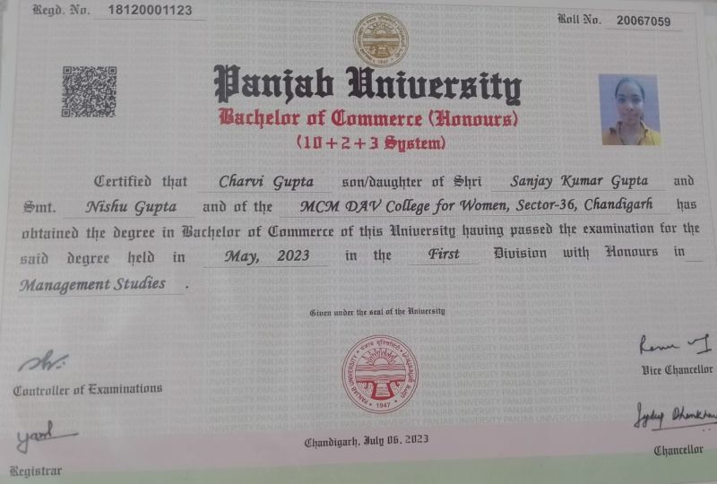 Charvi Gupta on LinkedIn: #mcmdavcollege Charvi Gupta on LinkedIn: #mcmdavcollege
