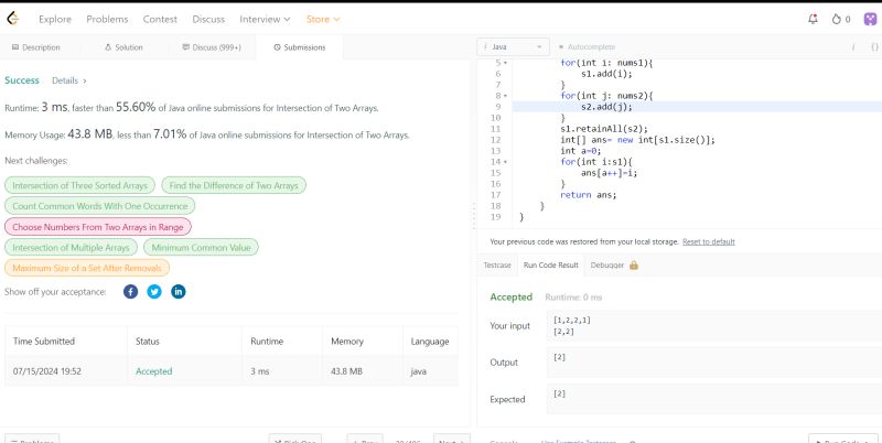 Jyoti Bhowmick on LinkedIn: Day 43 of the Leetcode problem solving Jyoti Bhowmick on LinkedIn: Day 43 of the Leetcode problem solving