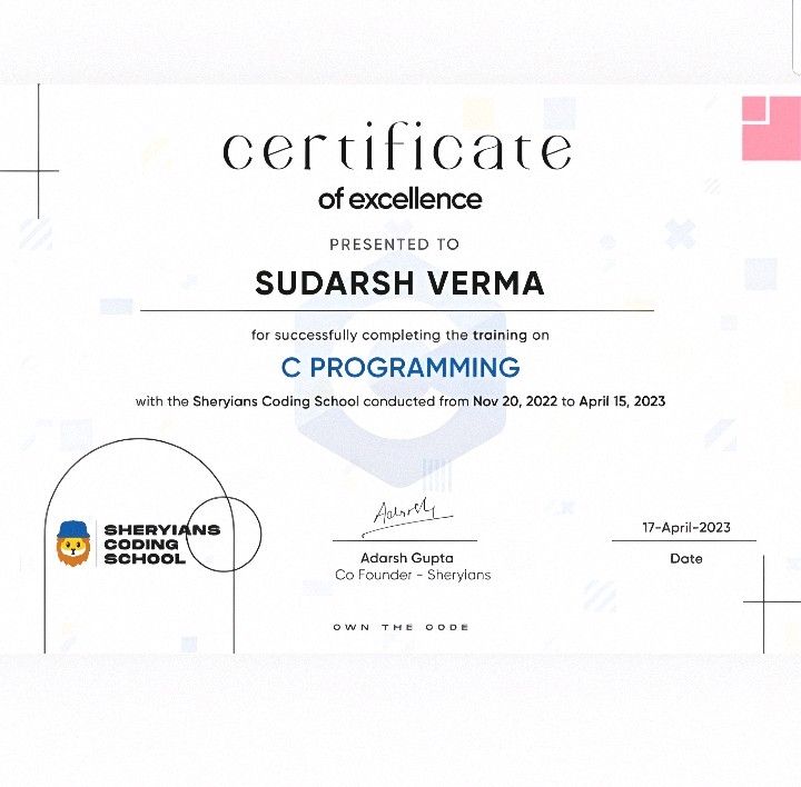 Sudarsh Verma on LinkedIn: #school #programming #language #coading # ... Sudarsh Verma on LinkedIn: #school #programming #language #coading # ...