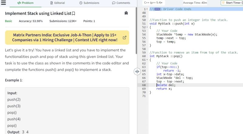 YASH VERMA on LinkedIn: #100daysofcode #drgvishwanathanchallenge # ... YASH VERMA on LinkedIn: #100daysofcode #drgvishwanathanchallenge # ...