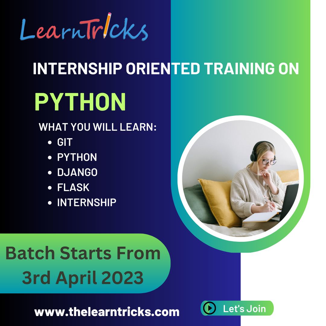 Muskan Sahoo on LinkedIn: #internshipopportunity #python #placementcell ... Muskan Sahoo on LinkedIn: #internshipopportunity #python #placementcell ...