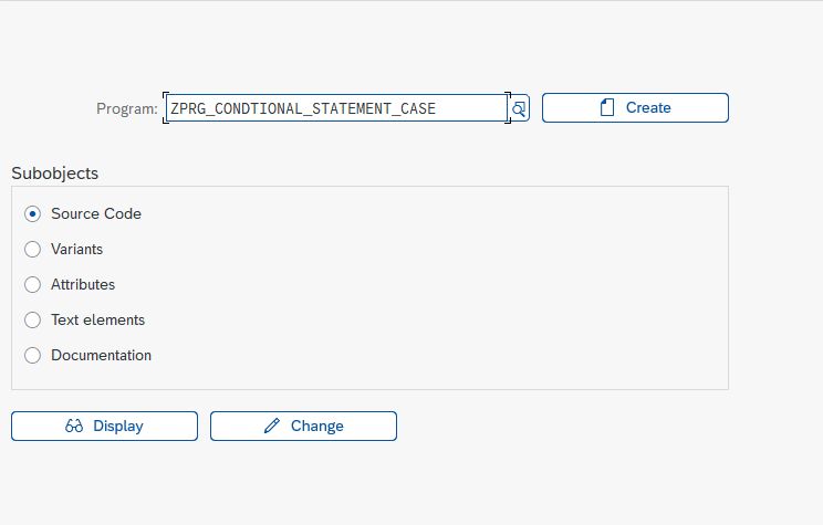 Mohamed Mohamed on LinkedIn: SAP ABAP Programming - Conditional ... Mohamed Mohamed on LinkedIn: SAP ABAP Programming - Conditional ...