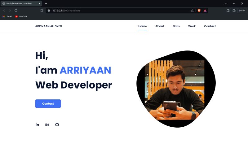 ARRIYAAN ALI SYED on LinkedIn: #webdevelopment #html #css #javascript # ... ARRIYAAN ALI SYED on LinkedIn: #webdevelopment #html #css #javascript # ...