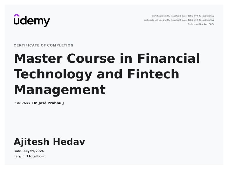 Ajitesh Hedav on LinkedIn: #fintech #professionaldevelopment # ... Ajitesh Hedav on LinkedIn: #fintech #professionaldevelopment # ...