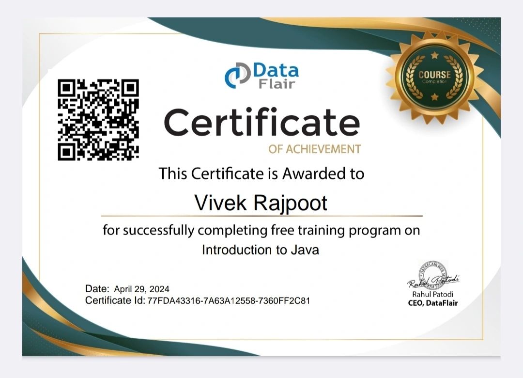 Vivek Rajpoot on LinkedIn: #corejava #java #oops #fullstackdeveloper Vivek Rajpoot on LinkedIn: #corejava #java #oops #fullstackdeveloper