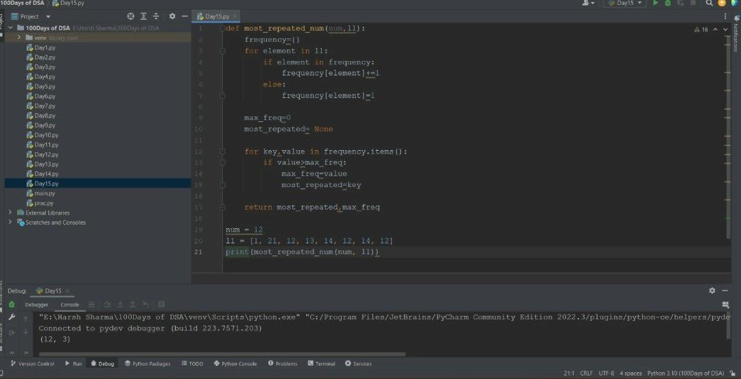 Harsh Sharma on LinkedIn: #100daysofdsa #datastructures #algorithms # ... Harsh Sharma on LinkedIn: #100daysofdsa #datastructures #algorithms # ...