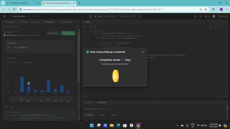 Akshar Tamboli on LinkedIn: #day32 #100daysofcoding #leetcode Akshar Tamboli on LinkedIn: #day32 #100daysofcoding #leetcode