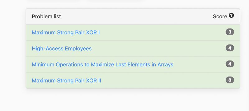 Sushant Roy on LinkedIn: Leetcode Weekly Contest 371. Obtained ranked ... Sushant Roy on LinkedIn: Leetcode Weekly Contest 371. Obtained ranked ...
