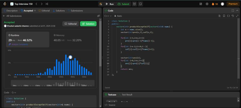 Khushal Bhamre on LinkedIn: #leetcode #interviewpreparation #coding # ... Khushal Bhamre on LinkedIn: #leetcode #interviewpreparation #coding # ...