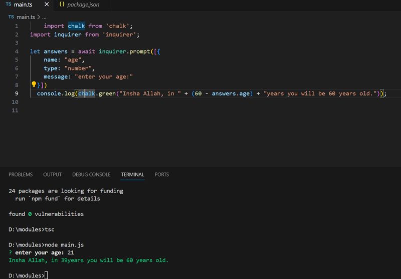Completed a project using TypeScript and inquirer | UNEEZA ISMAIL ... Completed a project using TypeScript and inquirer | UNEEZA ISMAIL ...