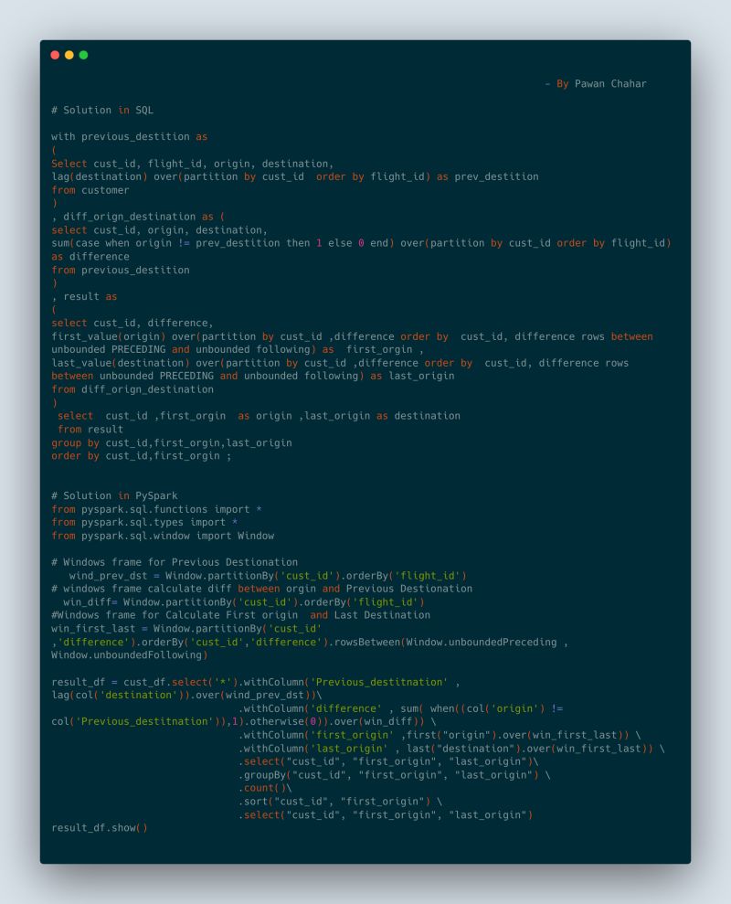 Pawan Kumar Chahar on LinkedIn: #sql #pysaprk #dataanalytics # ... Pawan Kumar Chahar on LinkedIn: #sql #pysaprk #dataanalytics # ...