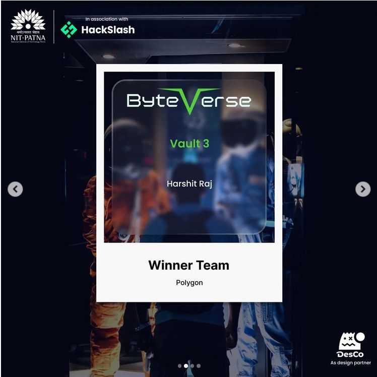Harshit Raj on LinkedIn: #hackslash #hackathon #connections #byteverse ... Harshit Raj on LinkedIn: #hackslash #hackathon #connections #byteverse ...
