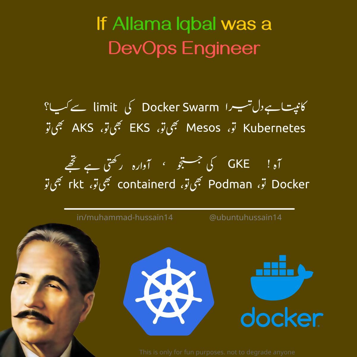 Muhammad Zohaib Usman on LinkedIn: #devops #poetry #allama_iqbal Muhammad Zohaib Usman on LinkedIn: #devops #poetry #allama_iqbal