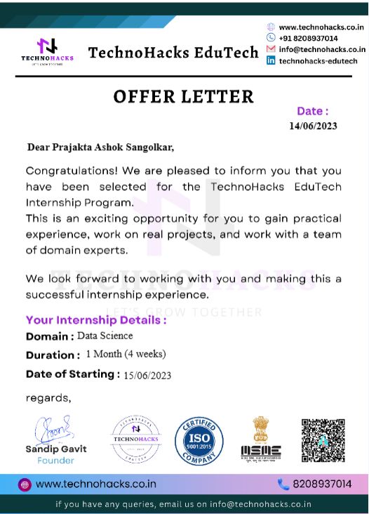 Prajakta Sangolkar on LinkedIn: #opportunity #share #internship # ... Prajakta Sangolkar on LinkedIn: #opportunity #share #internship # ...