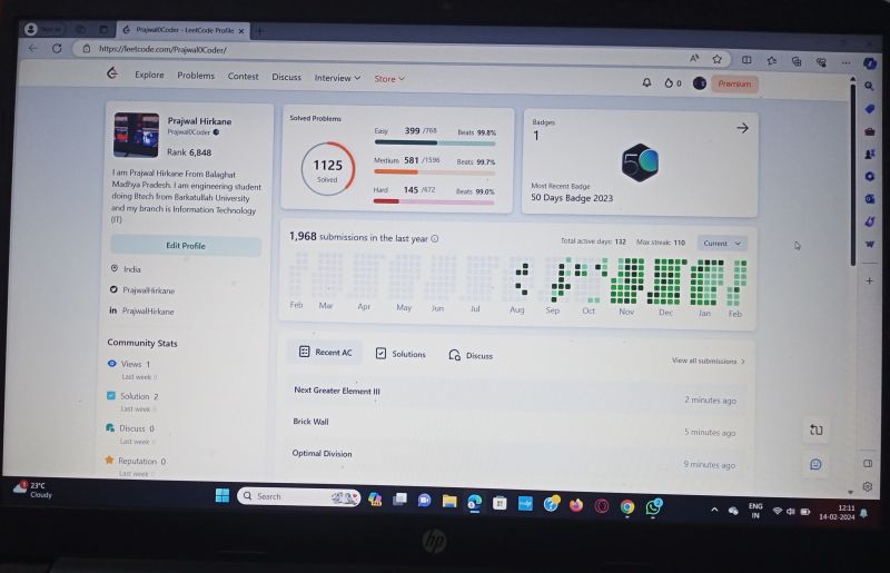 Prajwal Hirkane on LinkedIn: #365daychallenge #leetcode #dailycoding # ... Prajwal Hirkane on LinkedIn: #365daychallenge #leetcode #dailycoding # ...