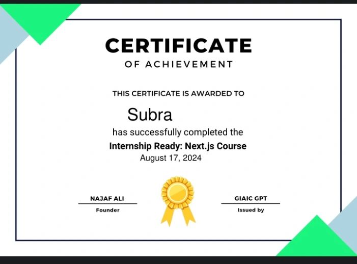 Subra Ansari on LinkedIn: #nextjs #webdevelopment Subra Ansari on LinkedIn: #nextjs #webdevelopment