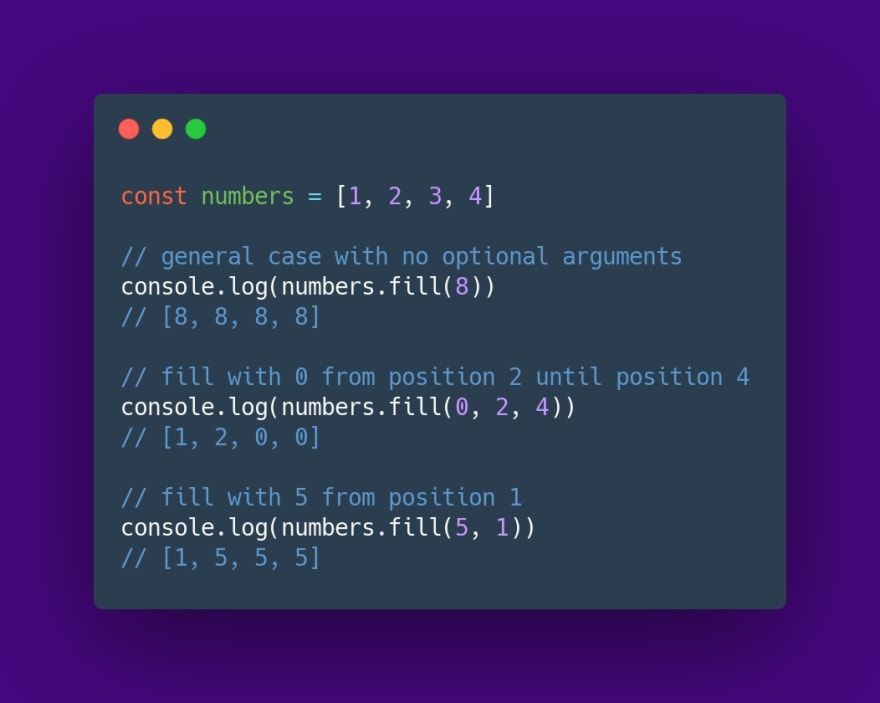 Sonu Sindhu on LinkedIn: Javascript Tips - Array.prototype.fill() What ... Sonu Sindhu on LinkedIn: Javascript Tips - Array.prototype.fill() What ...