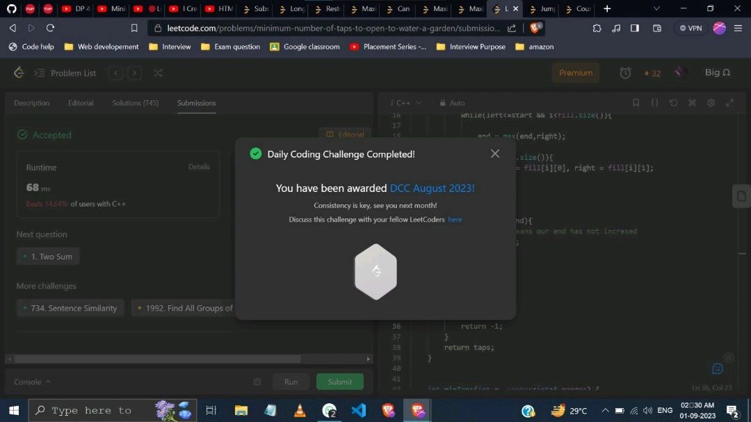 Adesh Sharma on LinkedIn: Got the first leetcode badge... Waiting for ... Adesh Sharma on LinkedIn: Got the first leetcode badge... Waiting for ...