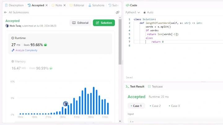 Ifrah Tariq on LinkedIn: #50daysofleetcode #leetcode #codingchallenge # ... Ifrah Tariq on LinkedIn: #50daysofleetcode #leetcode #codingchallenge # ...