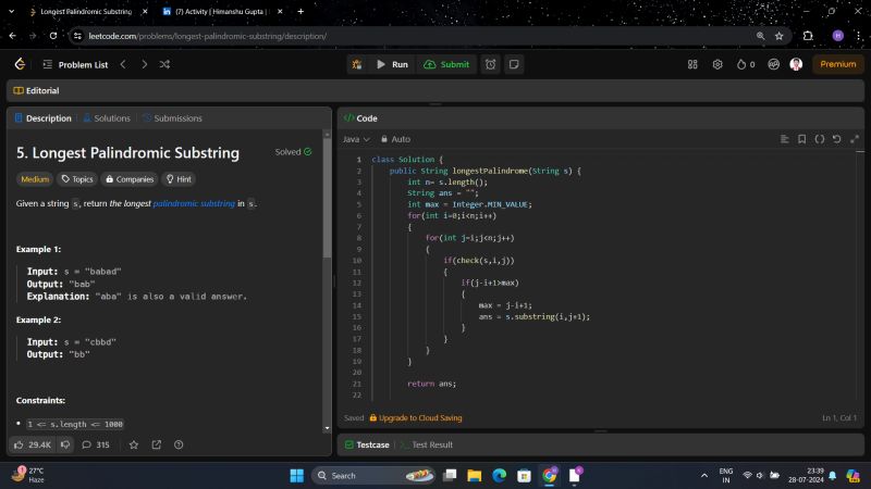 Himanshu Gupta on LinkedIn: #day6 #dsawithjava #leetcode #javadeveloper ... Himanshu Gupta on LinkedIn: #day6 #dsawithjava #leetcode #javadeveloper ...