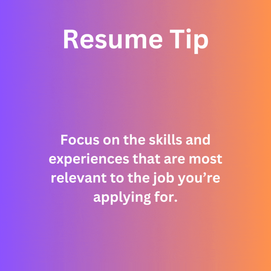 Mia W. on LinkedIn: #relevantskills #careersuccess #resumetips Mia W. on LinkedIn: #relevantskills #careersuccess #resumetips