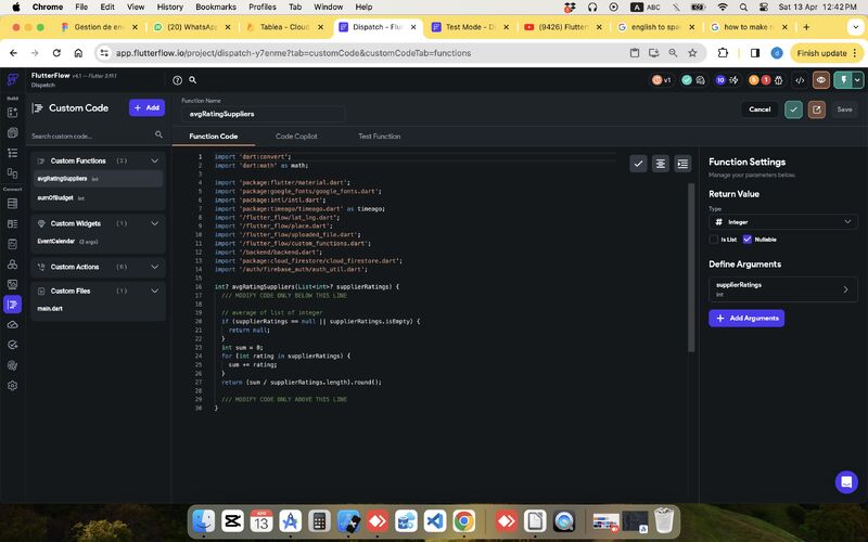 Muhammad Rameez on LinkedIn: #flutterflow #custom #function Muhammad Rameez on LinkedIn: #flutterflow #custom #function