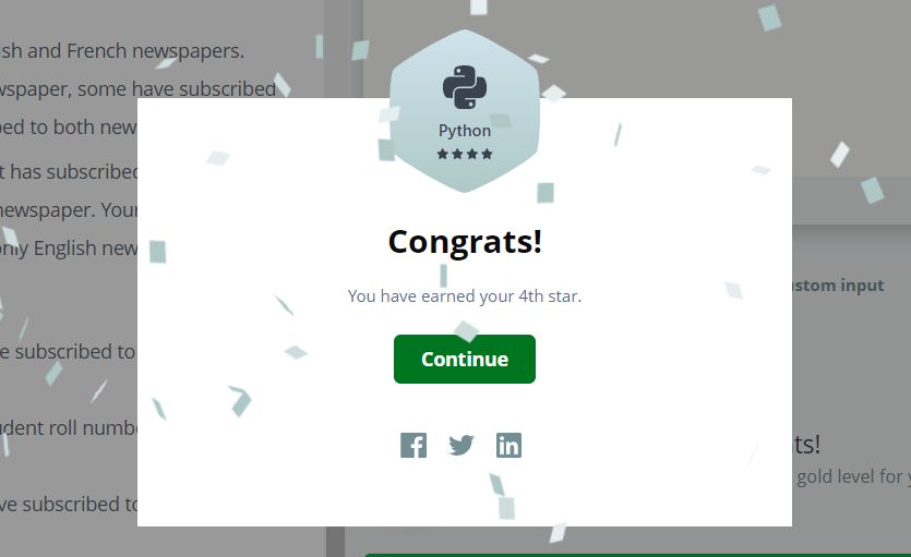 Lokesh Singh on LinkedIn: #hackerrank #coding #codingjourney # ... Lokesh Singh on LinkedIn: #hackerrank #coding #codingjourney # ...