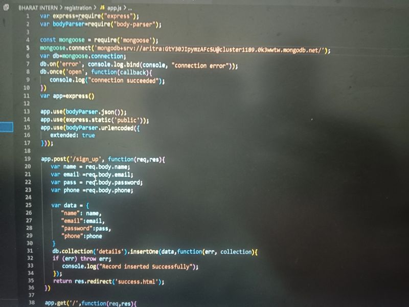Aritra Sharma on LinkedIn: code for registration form for my Bharat ... Aritra Sharma on LinkedIn: code for registration form for my Bharat ...