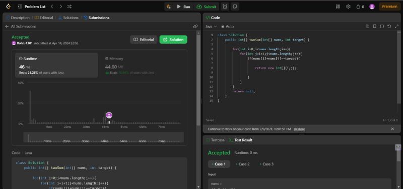 Rohit Gupta on LinkedIn: #100daysofcode #leetcode #twosum # ... Rohit Gupta on LinkedIn: #100daysofcode #leetcode #twosum # ...