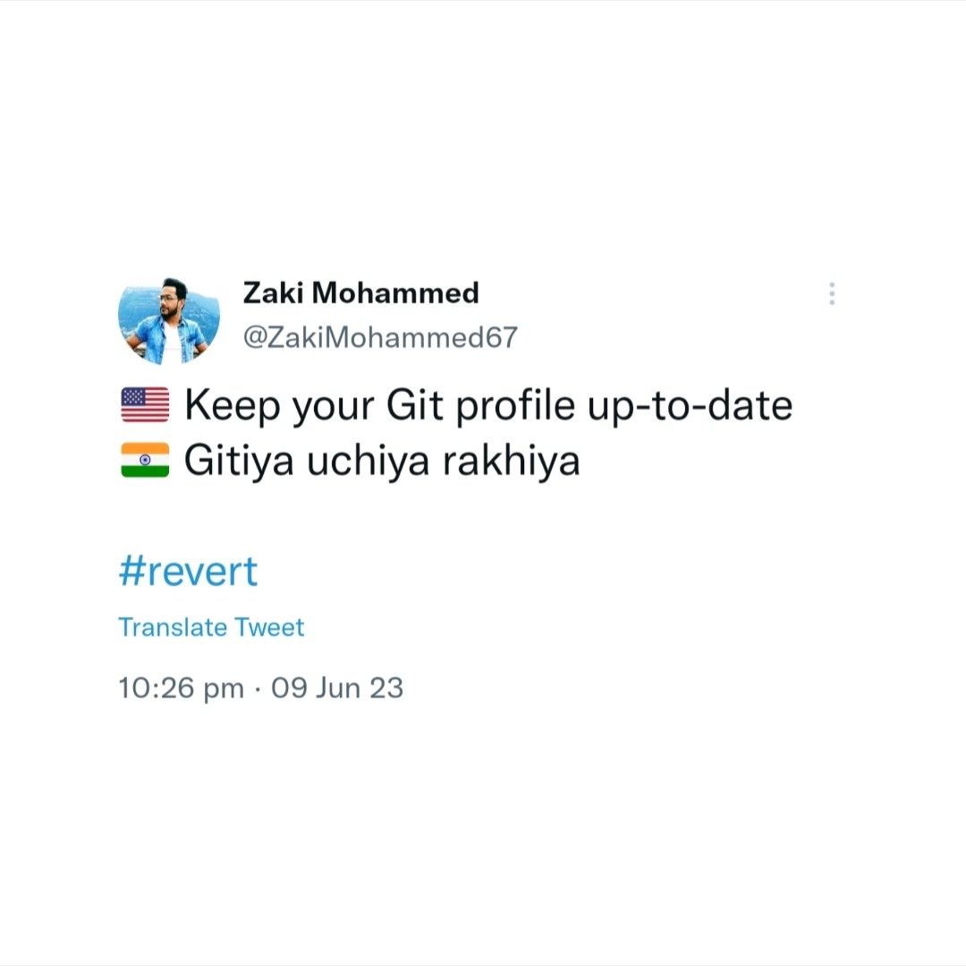 Zaki Mohammed Shaikh on LinkedIn: Mandatory π¬ Zaki Mohammed Shaikh on LinkedIn: Mandatory π¬
