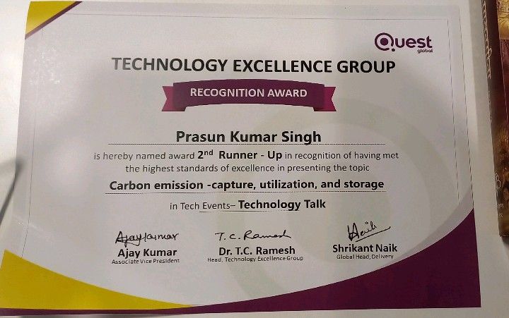 Prasun Singh on LinkedIn: #ccus Prasun Singh on LinkedIn: #ccus