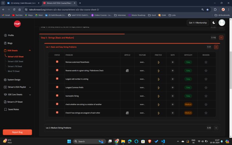 Sahil Bhosale on LinkedIn: #day16 #100daysofcode #a2zdsa #programming # ... Sahil Bhosale on LinkedIn: #day16 #100daysofcode #a2zdsa #programming # ...