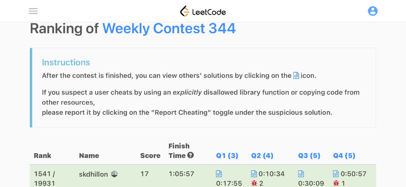 Saksham Dhillon on LinkedIn: #coding #leetcode Saksham Dhillon on LinkedIn: #coding #leetcode