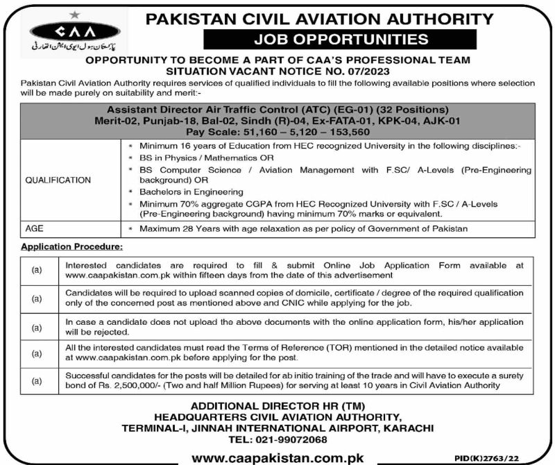 Job Opportunities in Pakistan on LinkedIn: CAA Jobs 2023 Pakistan Civil ... Job Opportunities in Pakistan on LinkedIn: CAA Jobs 2023 Pakistan Civil ...