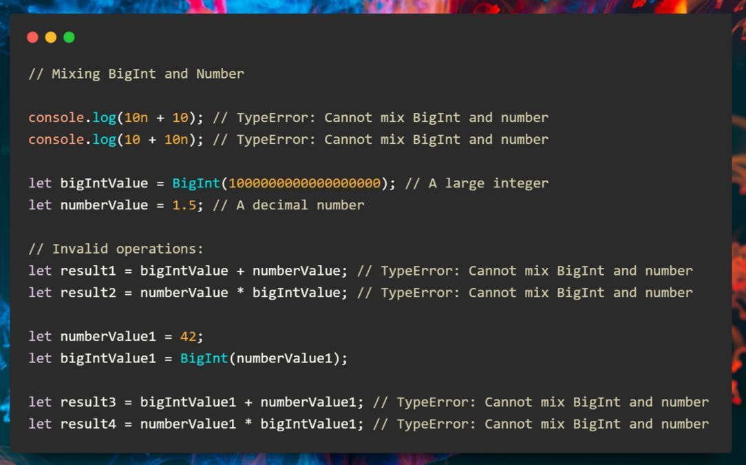 MoonSys on LinkedIn: #javascript #bigint #numbertype #datatypes # ... MoonSys on LinkedIn: #javascript #bigint #numbertype #datatypes # ...