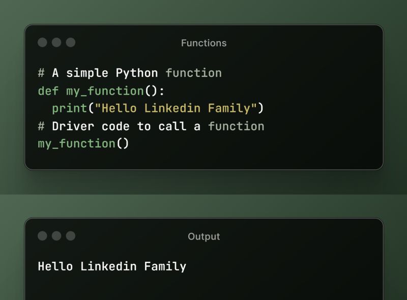How to create a function in Python using def keyword | Abuzar syed ... How to create a function in Python using def keyword | Abuzar syed ...