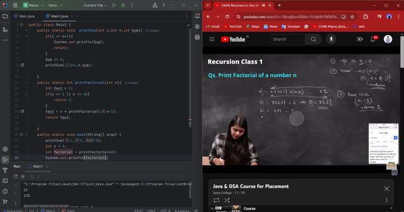 Mahesh Sanap on LinkedIn: #recursion #dsa #javaprogramming # ... Mahesh Sanap on LinkedIn: #recursion #dsa #javaprogramming # ...