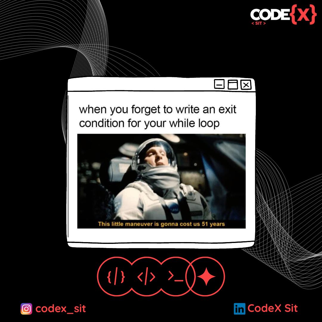 CodeX SIT on LinkedIn: #programming #programmingmemes #coding # ... CodeX SIT on LinkedIn: #programming #programmingmemes #coding # ...